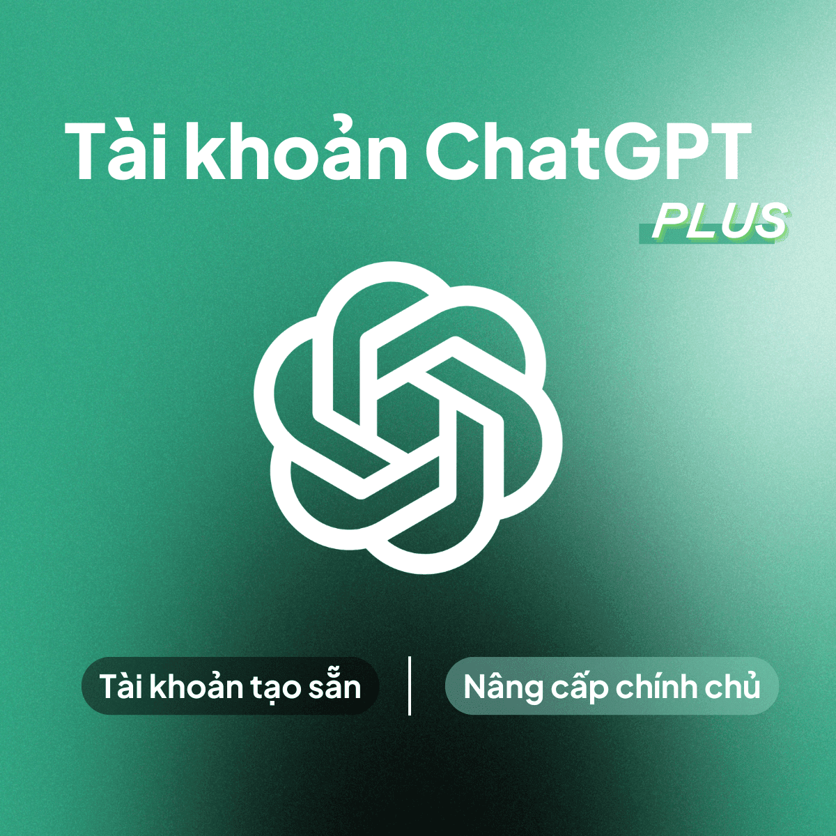 Tài khoản ChatGPT Plus (GPT4, GPT4o, GPTo1)